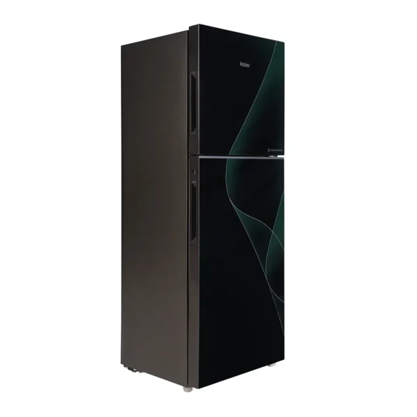 HAIER REFRIGERATOR HRF-276IPGA INVERTER GREEN 246 LTR, GLASS DOOR ...